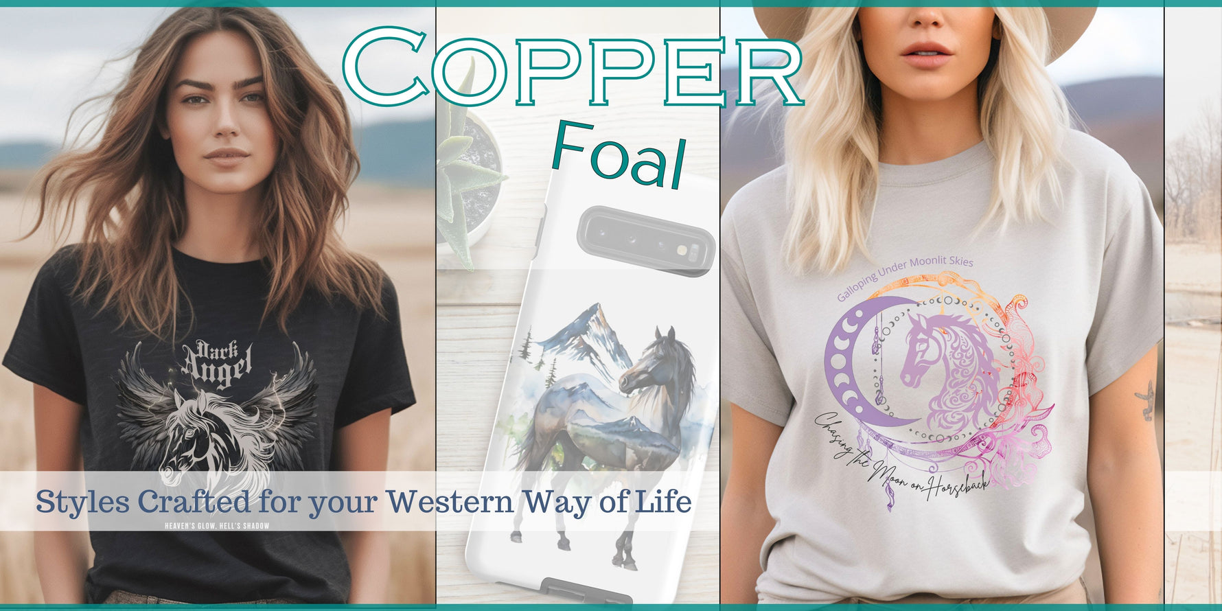 Copper Foal Designs - Horse-Themed Apparel, Decor and Gifts